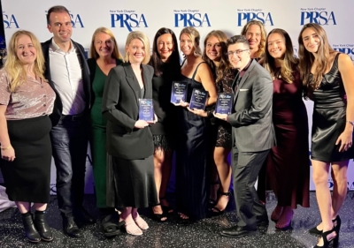 Diffusion Sweeps at the 2022 PRSA-NY Big Apple Awards - Diffusion PR